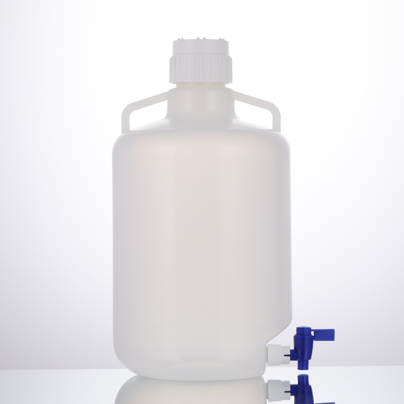 Autoclavable Polypropylene Carboy with Handles and Spigot - SUNTRINE